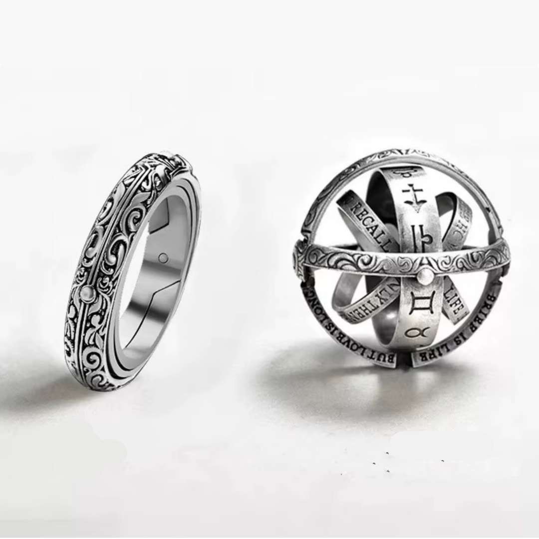 Nova Armillary Sphere Ring – Casvian